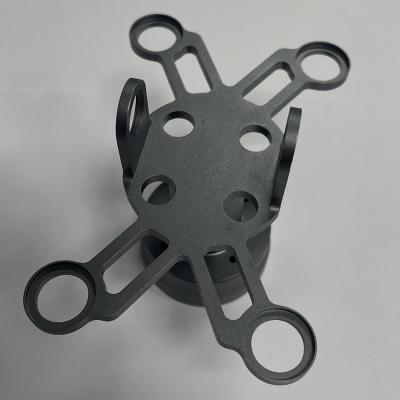 Cina Servizio di lavorazione CNC acciaio inossidabile ottone rame nero metallo per telecamera drone in vendita