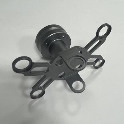 Cina Servizio di lavorazione CNC acciaio inossidabile ottone rame nero metallo per telecamera drone in vendita