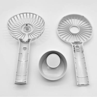 Cina Mini ventilatore da scrivania USB portatile ricaricabile stampato a iniezione personalizzato in vendita