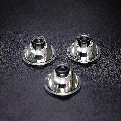 China Custom LSR Injection Molded Silicone Lens for LED Lighting 94% Transmittance for sale