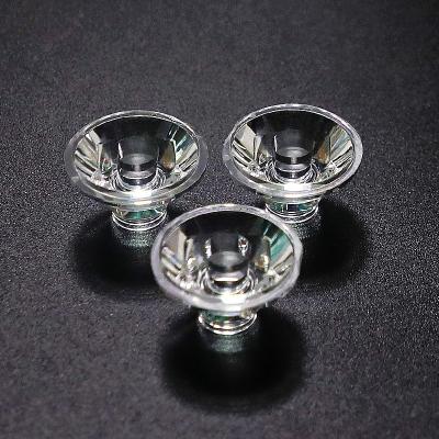 China Custom LSR Injection Molded Silicone Lens for LED Lighting 94% Transmittance for sale