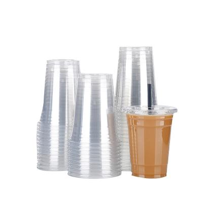 China 90mm PET Coffee Cup With Lid Custom Logo Thermoforming Service for sale