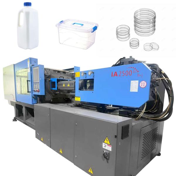 Quality 120 Ton Used Hydraulic Injection Molding Machine for Plastic Crates for sale