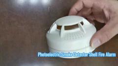 Photoelectric Smoke Detector Shell Fire Alarm Sensor Housing