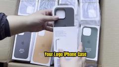 Custom Logo Silicone Magnetic iPhone Case