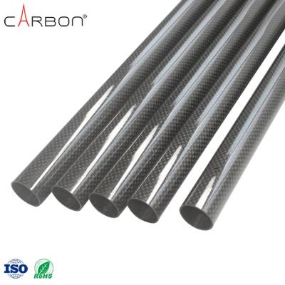 Cina 0.001% N Contenuto tubo in fibra di carbonio 3K di alta resistenza CBTCFT042 in vendita
