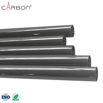 Cina 0.001% N Contenuto tubo in fibra di carbonio 3K di alta resistenza CBTCFT042 in vendita