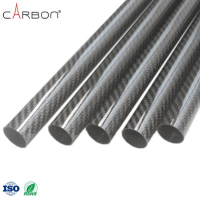 Cina 0.001% N Contenuto tubo in fibra di carbonio 3K di alta resistenza CBTCFT042 in vendita