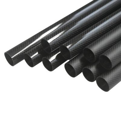 Cina 0.001% N Contenuto tubo in fibra di carbonio 3K di alta resistenza CBTCFT042 in vendita
