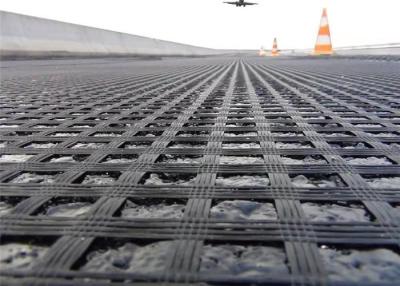 China Asphalt Road Retaining Wall Odm-Grondversterking Geogrid Met grote trekspanning Te koop