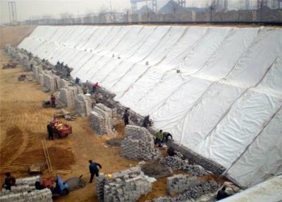 Cina 100 metri bianchi ad alta resistenza del geotessuto perforato ago in vendita
