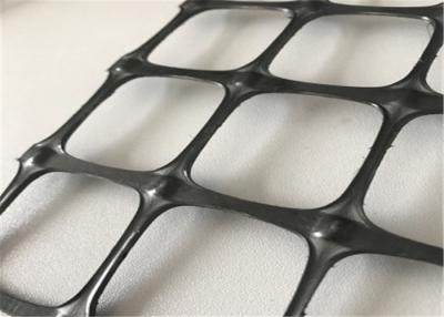 Cina lotta contro l'erosione nera 50KN Geogrid per la costruzione di strade in vendita