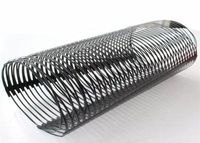 China Het behouden Verhoging van de de Beschermings120kn de Éénassige Plastic Geogrid Hulpgraad van de Muurhelling Te koop