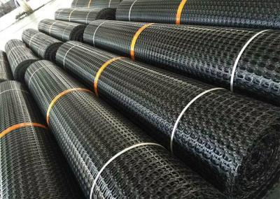 China Malha plástica reforçada de grande resistência firme de Geogrid do quadrado à venda
