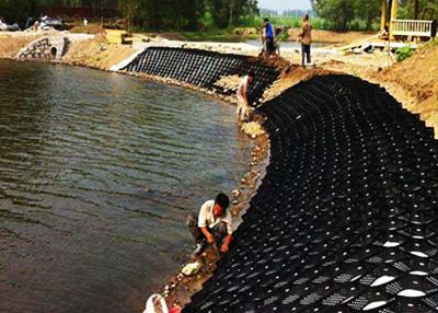 Cina HDPE ferroviario Geocell del muro di sostegno della strada ad alta intensità di 150mm in vendita