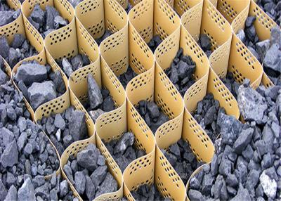 Cina HDPE di spessore dell'allevamento in batteria 1.5mm di Geocell di progetto del paesaggio in vendita