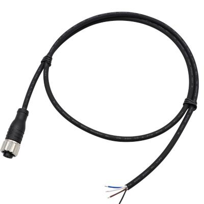 China M12 Male/Female Round Waterproof Connector for Electric Motorcycle LEV Control for sale
