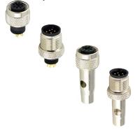 China A B D X S Code M12 Circular Connector Straight Or Right Angle Panel Mount for sale
