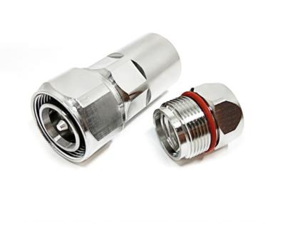 Cina 4.3-10 connettore maschio di radiofrequenza di mini BACCANO per il cavo flessibile eccellente di 1/2 in vendita