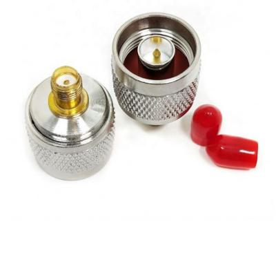 China N-Mann zum SMA-Hochfrequenz-Verbindungsstück-weiblichen Adapter 50 Ohm-Widerstand zu verkaufen