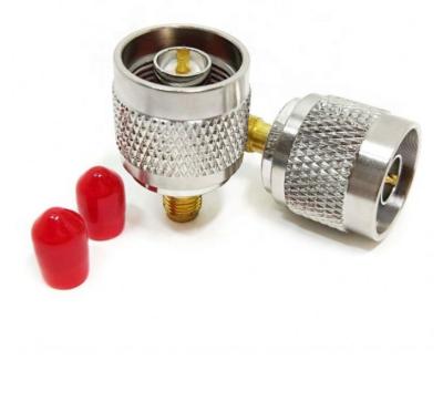 China N-Mann zum SMA-Hochfrequenz-Verbindungsstück-weiblichen Adapter 50 Ohm-Widerstand zu verkaufen