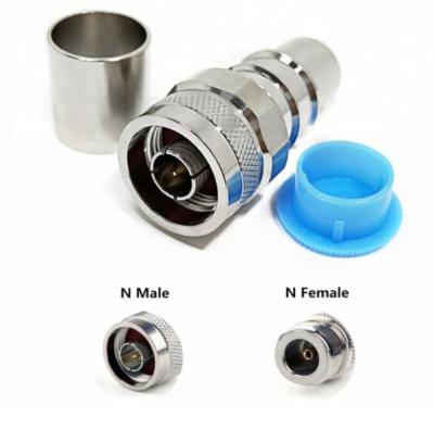 China Crimping Radio Frequency Connector N Male No Solder For LMR600 RF Coaxial Cable for sale