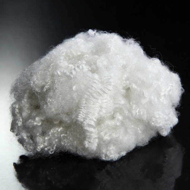 涤纶短纤维7D * 64毫米用于填充材料/涤纶纤维价格低廉|