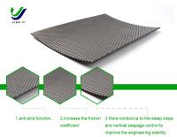 Quality Anti Skid HDPE Textured Geomembrane Customized For Pond Liners for sale