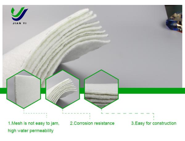 Quality Staple Geotextile Separation Fabric For Landfills And Sewage Treatment Plants for sale