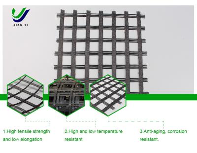 China Alkali Free Fiberglass Geogrid 12~50mm×Mm With Good Toughness for sale