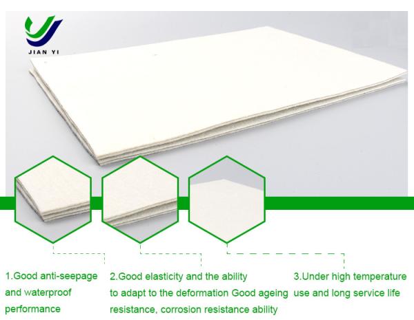 Quality 0.2~3mm Thickness Composite Geomembrane For Vertical anti-seepage layer of for sale