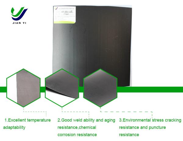 Quality Custom HDPE Smooth Geomembrane For Long Lasting Waterproofing Solutions for sale