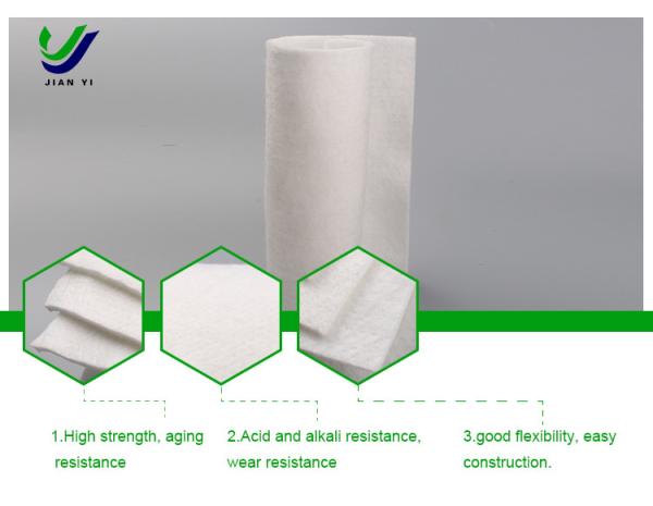 Quality Customized Long Fiber Geotextile 50-200m Length For Road Construction for sale