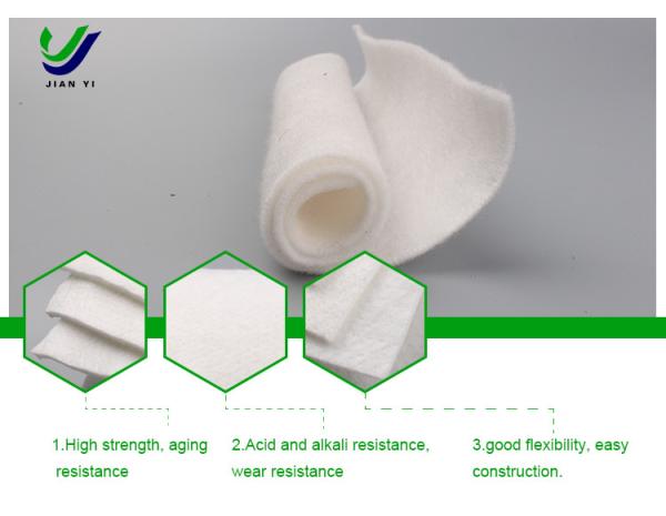 Quality Long Fiber Geofabric Roll For Beach Embankment And Harbor Pier Reinforcement for sale
