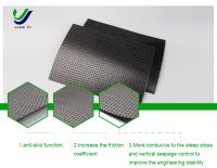 Quality 50m~100m HDPE Textured Geomembrane For Slope Anti Slip And Anti Seepage for sale