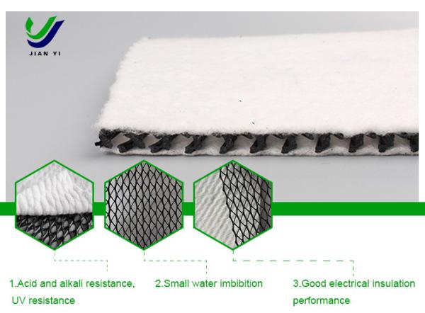 Quality Three Dimensional Composite Drainage Network Geosynthetic Material for sale