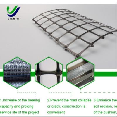 Cina Protezione dei pendii e costruzione stradale Geogrid biassiale di plastica per grandi aeroporti e parcheggi in vendita