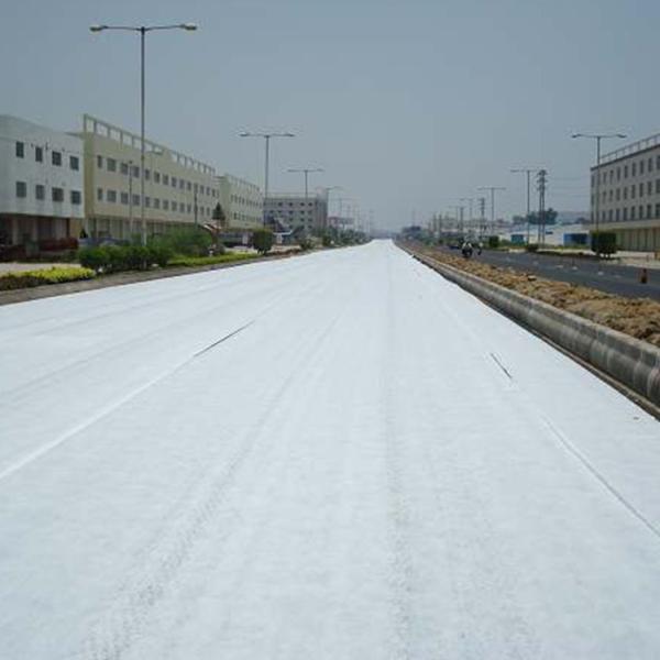 Quality 100g-800g/M2 Staple Fiber Geotextile With High Water Permeability Drainage for sale
