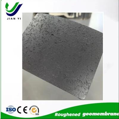 China Construcción fácil Colocación de geomembrana antirrastre de pendiente texturizada de 1,0 mm a 2,5 mm para contención de residuos en venta