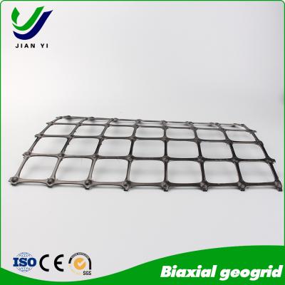 Cina Soluzione di rinforzo della geogrid in acciaio nero e plastica con una forte capacità di carico in vendita