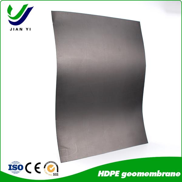 Quality Permeable Material HDPE Smooth Geomembrane with Excellent UV Resistance and 700% Elongation At Break for Landfill and Dam Applications for sale