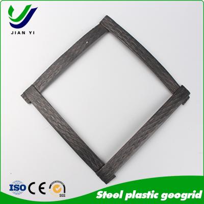 China Steel-Plastic Composite Geogrid - Biaxial Plastic Geogrid with 30~120KN/m Tensile Resistance, Corrosion Resistant for Heavy-Duty Reinforcement for sale