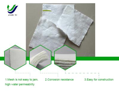 China UV-Resistant Polypropylene Non Woven Geotextile with High Water Permeability and Excellent Puncture Resistance for Soil Stabilization for sale