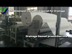 Tri-Dimension Composite Geonet 200g/m2 voor drainage en beschermingssysteem
