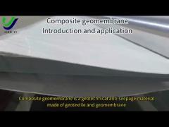 Geomembrane voor anti-filtratie en versterking