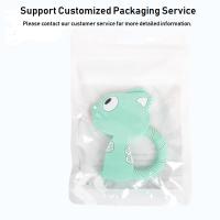China Michi Star Animals Pattern Silicone Baby Teether Alleviate Gum EEC certification for sale