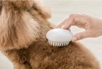 China Durable Silicone Pet Brush for sale