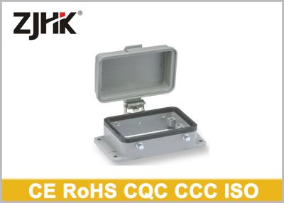China Rectangular Connector Insert H32A-BK-4B , Male Female Rectangular Hood 09200320202 for sale