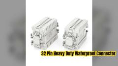 32 Pin Heavy Duty Connector Waterproof Industrial Solution
