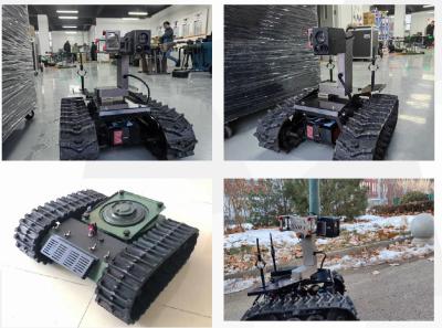 Drone de tierra todo terreno rastreador rastreado plataforma del chasis del robot